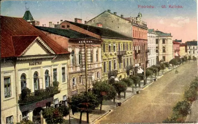 Tak wyglądał Piotrków ponad 100 lat temu. Tak się zmieniał trybunalski ...