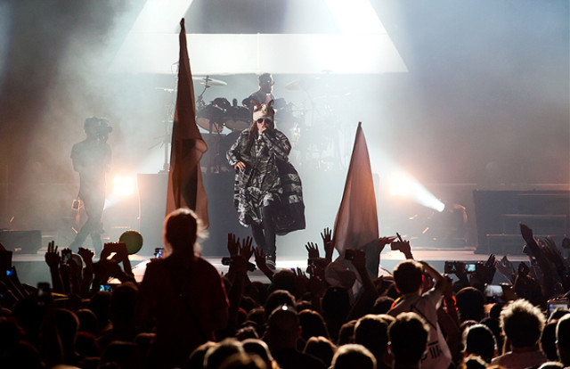 Thirty Seconds to Mars w Ergo Arenie. Jared Leto na scenie [ZDJĘCIA ...