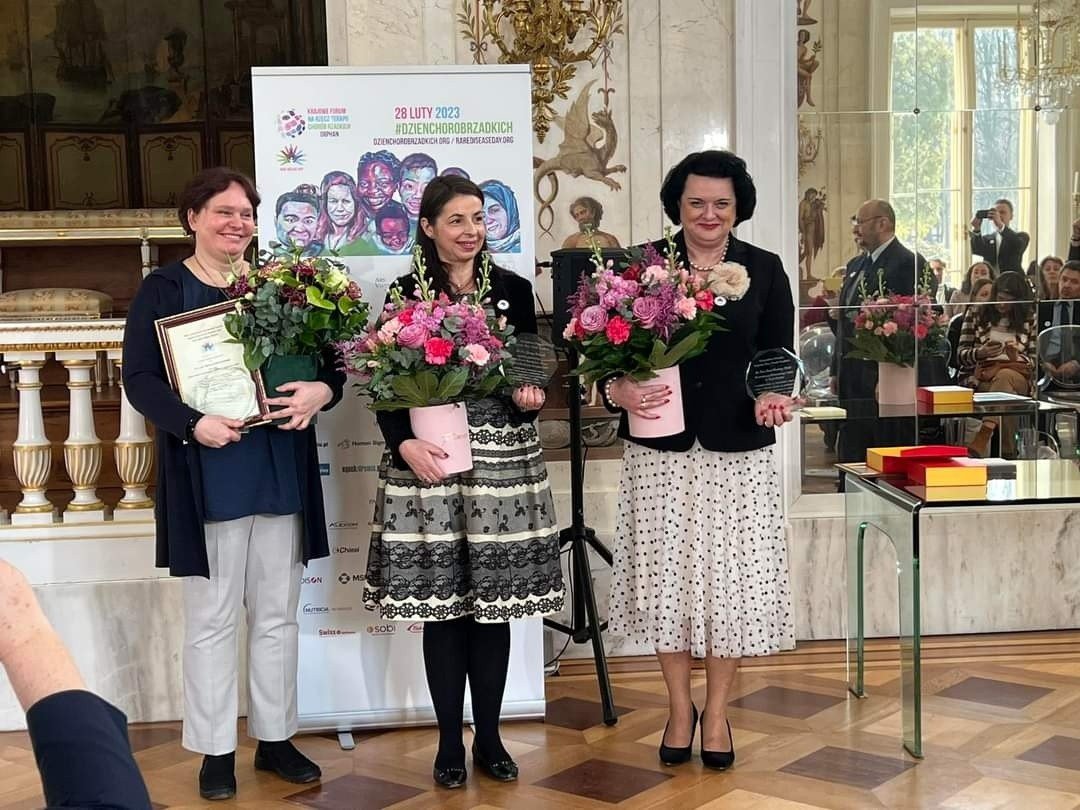Poseł Barbara Dziuk z Tarnowskich Gór nagrodzona Kryształową Gwiazdą za ...