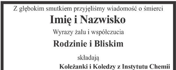 Nekrologi i kondolencje. Jak napisać nekrolog? Jak zamówić/nadać ...