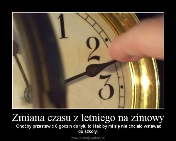 Zmiana czasu na zimowy 2023. Zobacz najlepsze MEMY. Z czego śmieją się ...