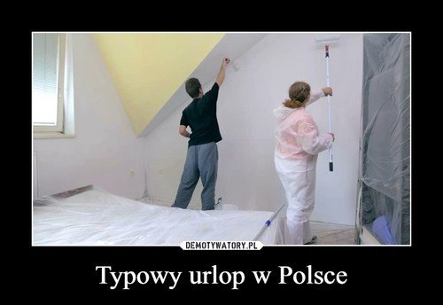 Urlopowe memy, czyli załamanie pogody, remont mieszkania i inne ...
