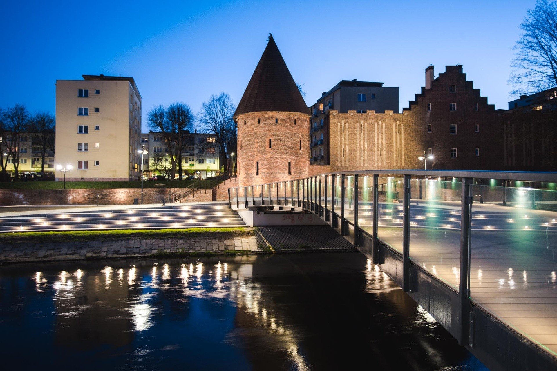 Bulwary nad Słupią z iluminacją. Oficjalne otwarcie w majówkę | Głos ...