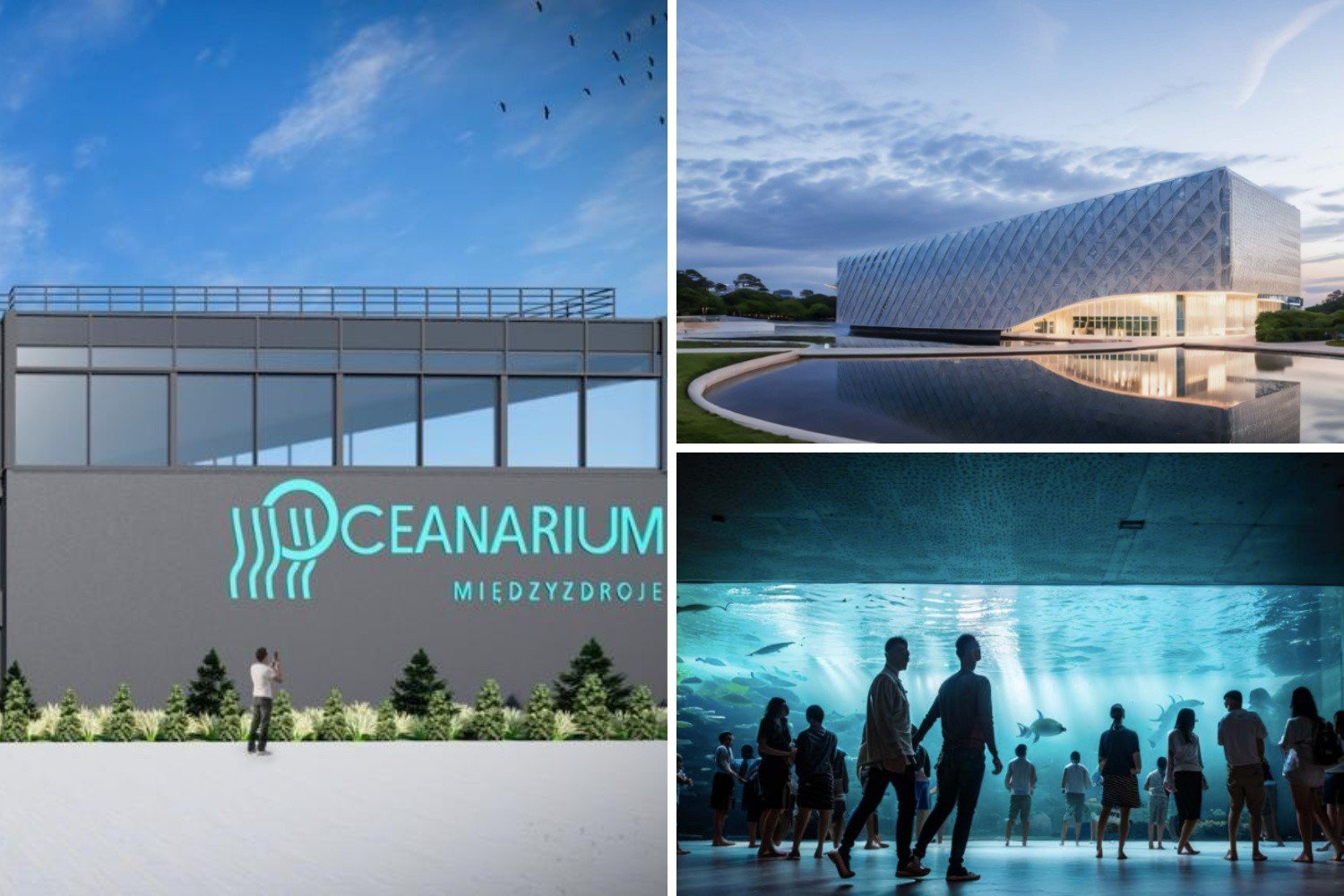 W Kołobrzegu ma powstać oceanarium. Ma mieć trzy kondygnacje z poziomem ...