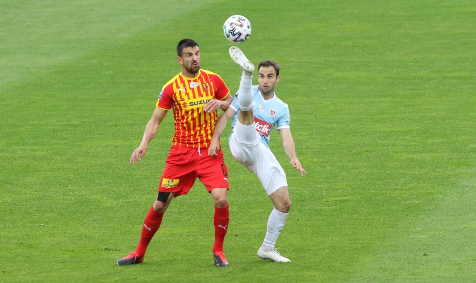 Korona - Piast 1:2 OCENY Oceniamy piłkarzy mistrza Polski po wygranej z ...