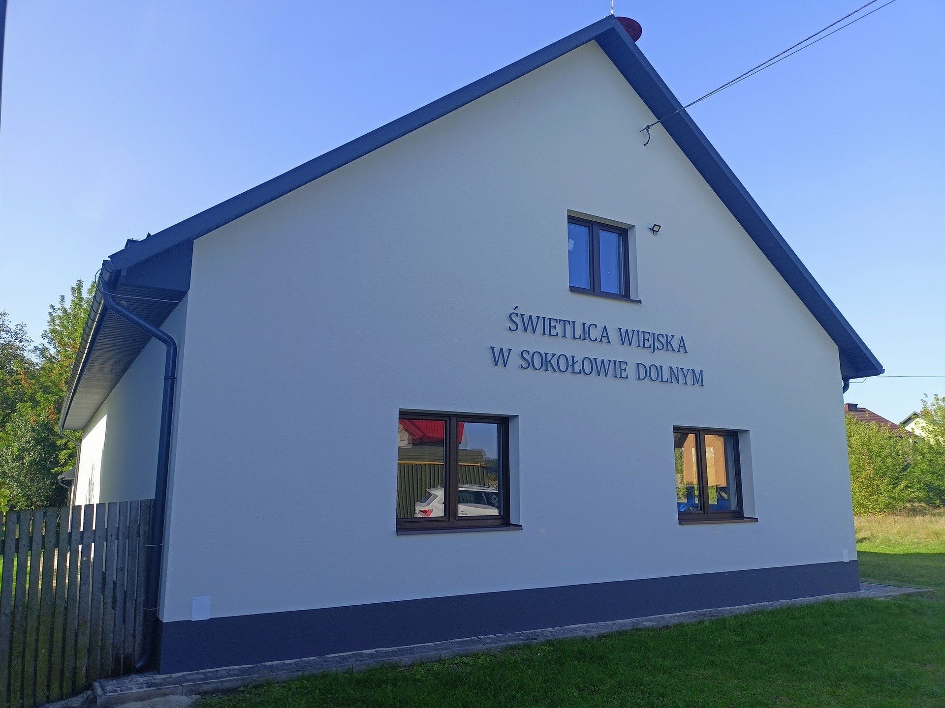Świetlica wiejska w Sokołowie Dolnym wyremontowana. Zobacz jak ...