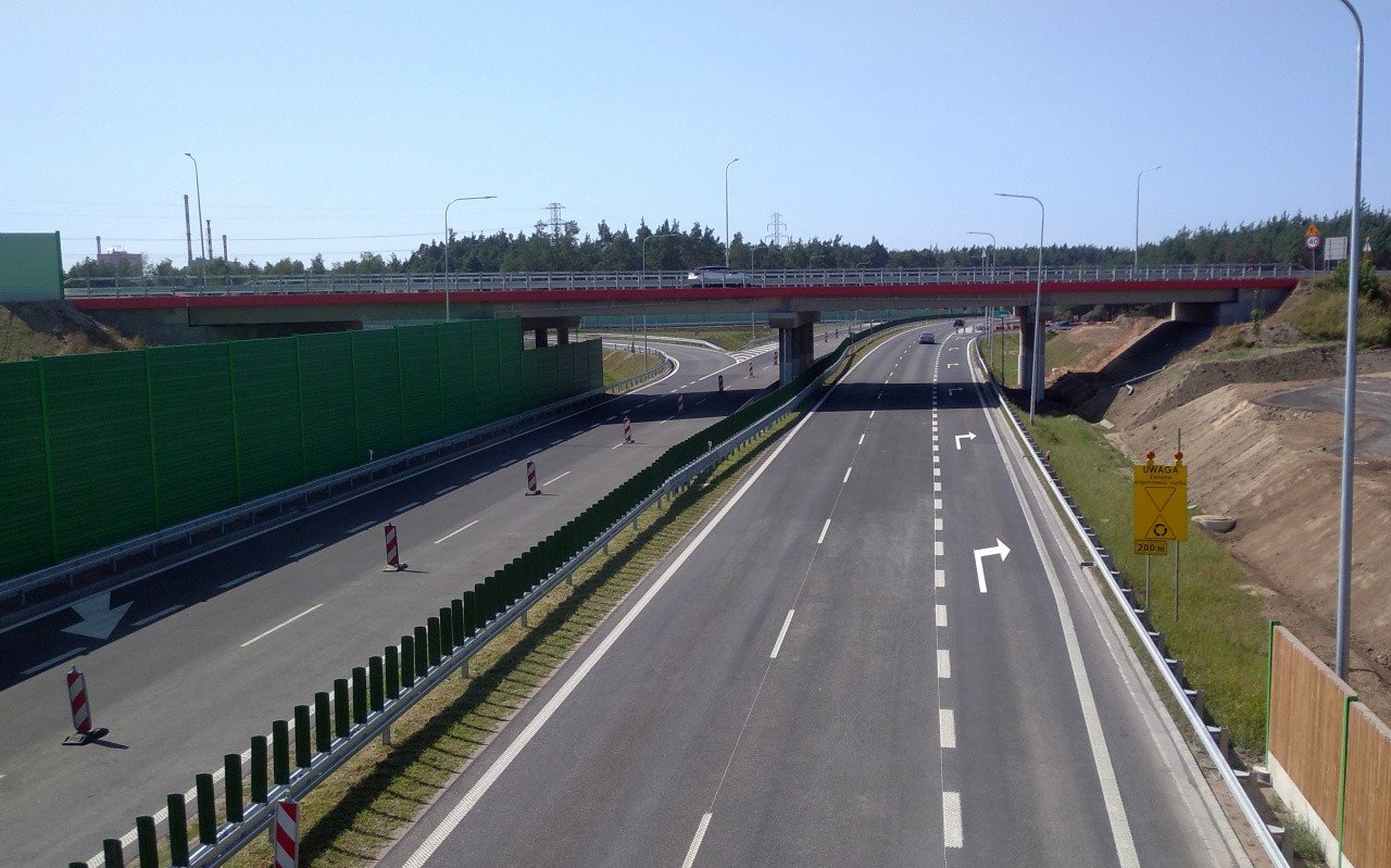 Droga S5 Nowe Marzy - Dworzysko prawie gotowa. Trwają przygotowania do ...