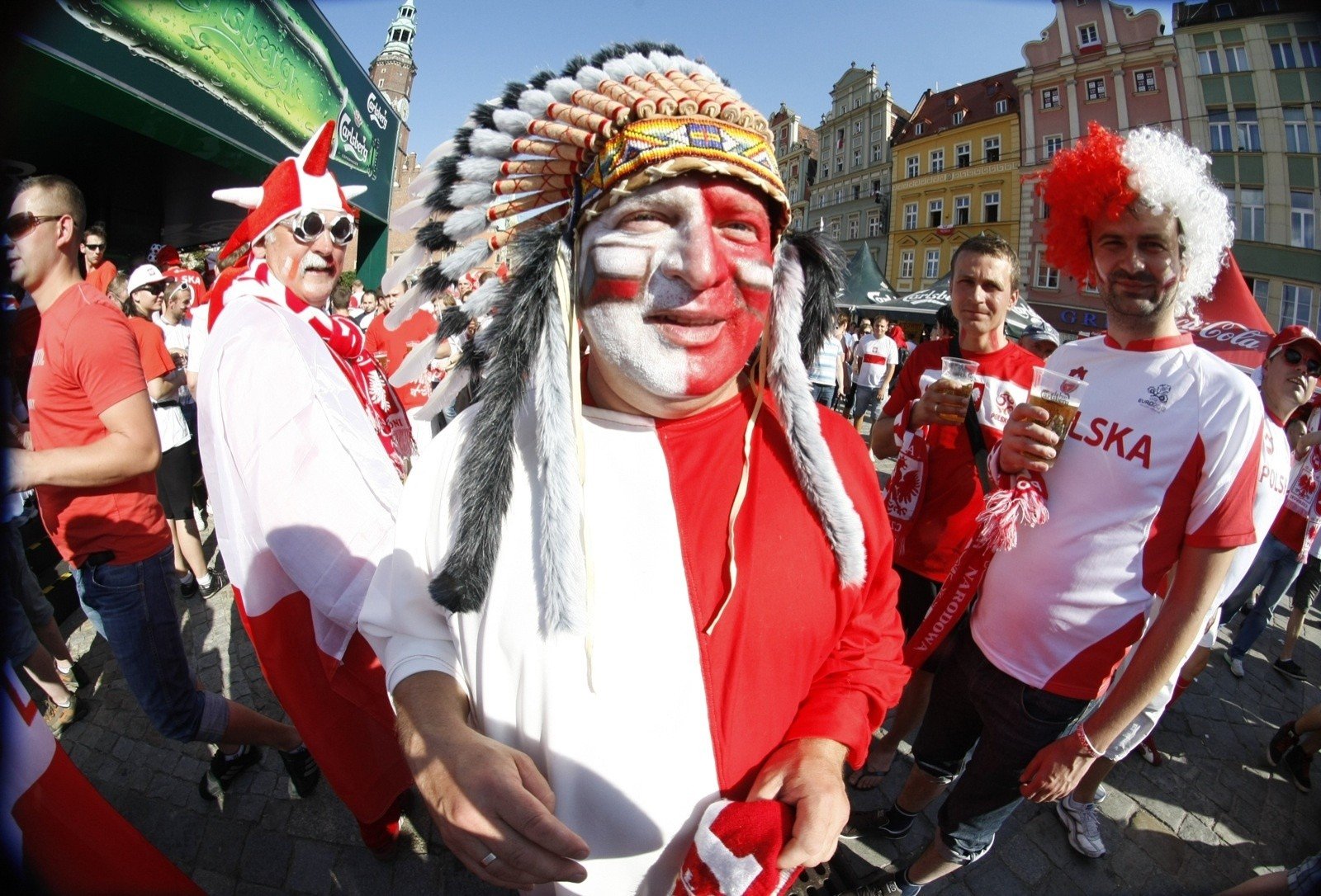 Euro 2012 we Wrocławiu, pamietacie? Były tu strefy kibica, trzy mecze ...