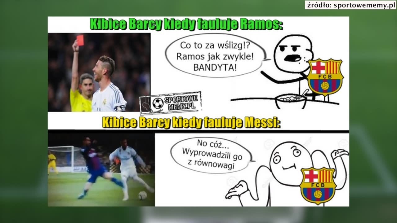 Wielkie emocje po meczu barcelona - Real. Oto najlepsze memy | Gazeta ...