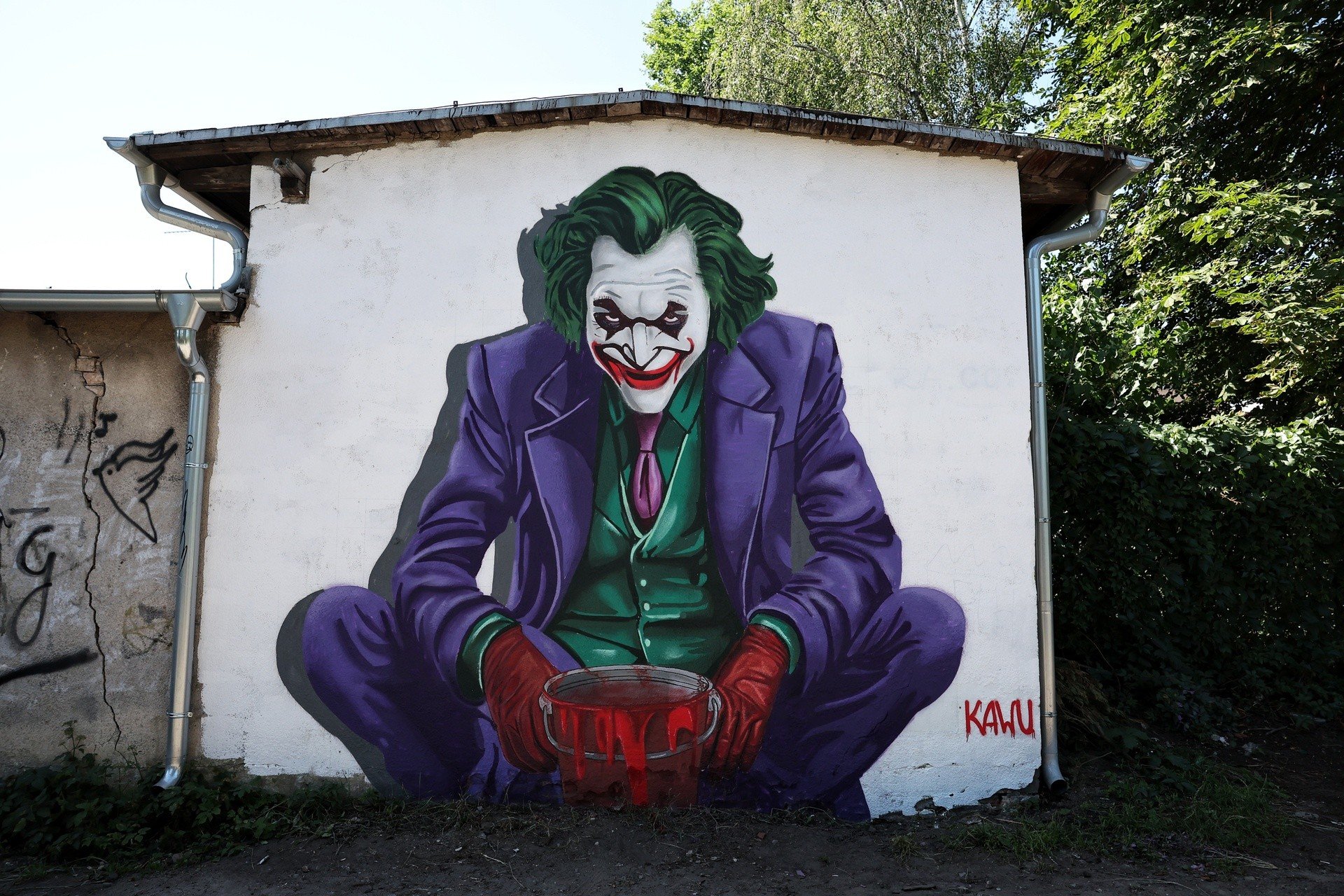 Nowy mural Kawu w Poznaniu. Gdzie pojawił się Joker? | Głos Wielkopolski