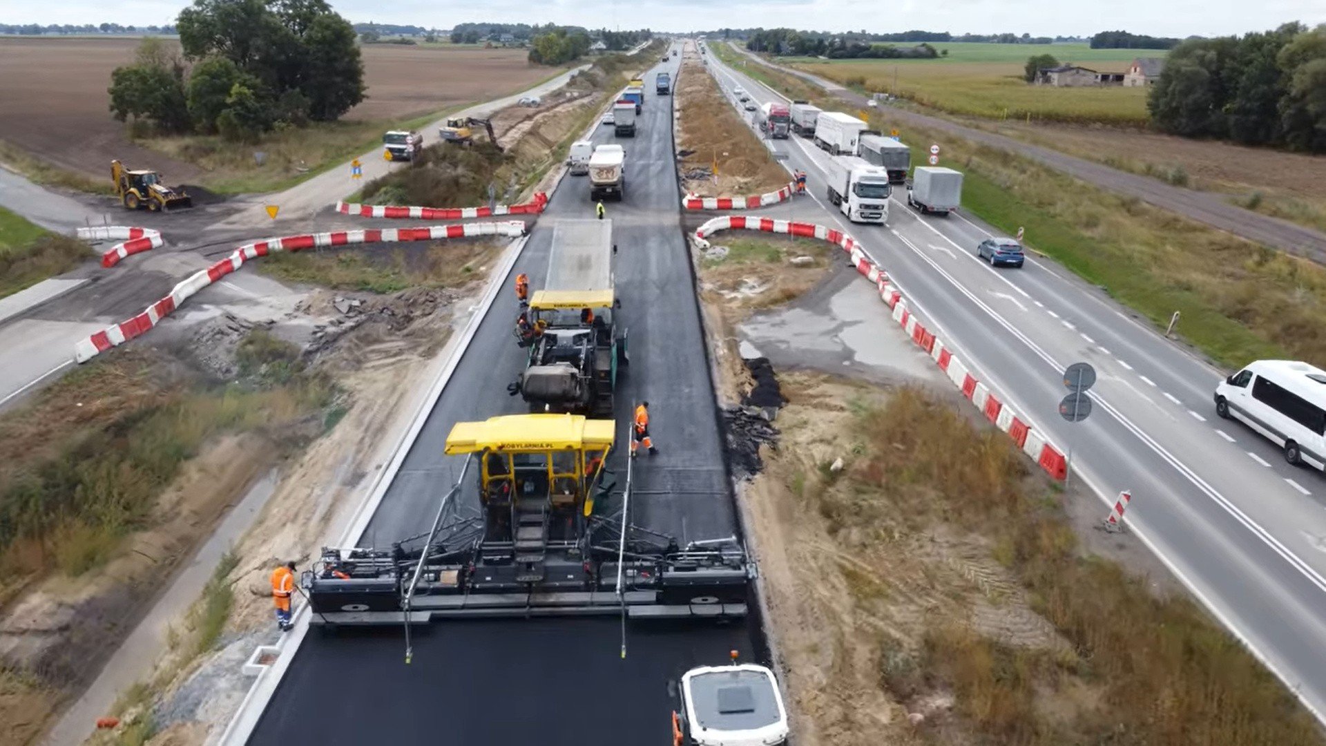 Trasa S5 Świecie Południe - Bydgoszcz Północ. Zobacz plac budowy z ...