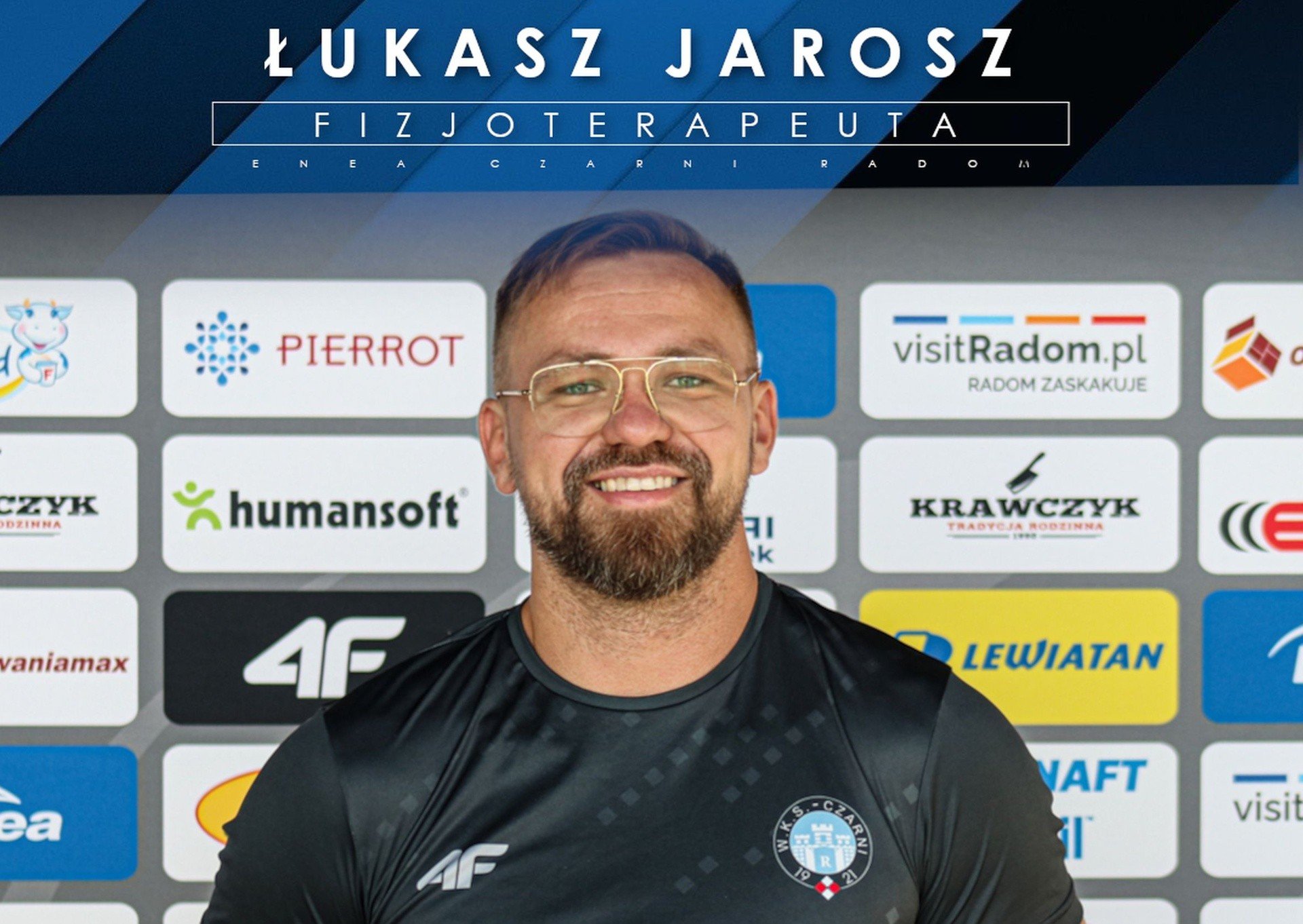 Łukasz Jarosz nowym fizjoterapeutą plusligowych siatkarzy Enei Czarnych ...