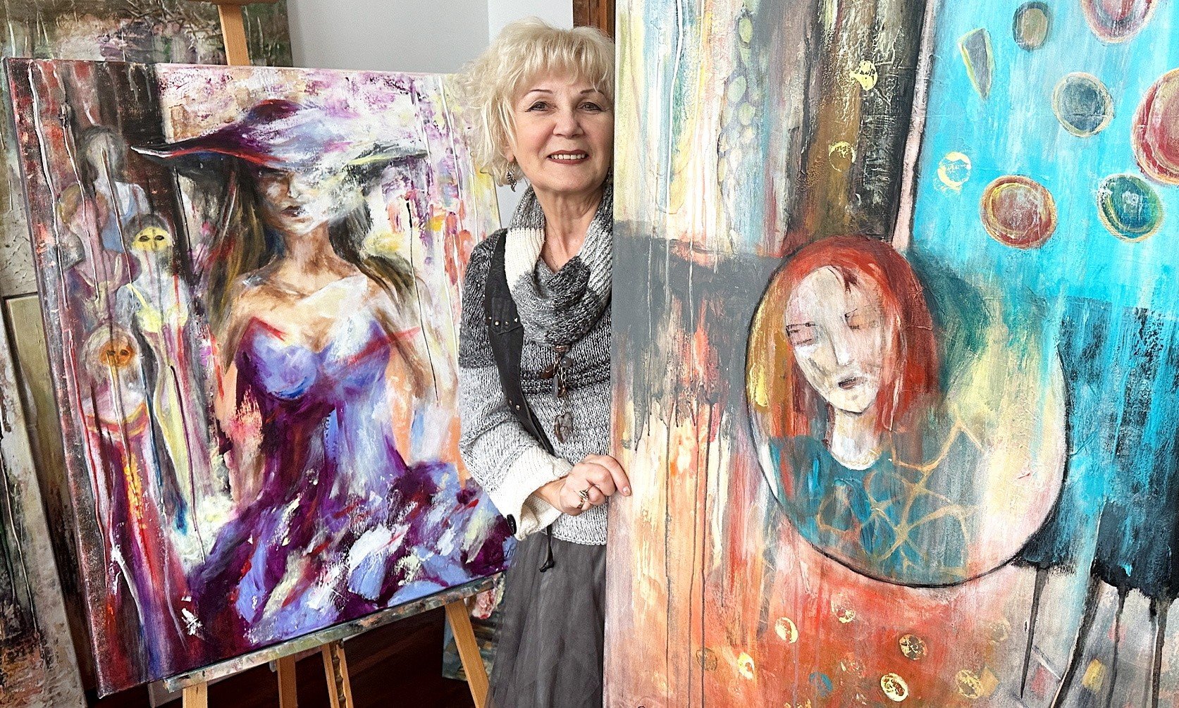 Magiczna wystawa Margaret Bolińskiej w oranżerii pałacu w Zielonej ...