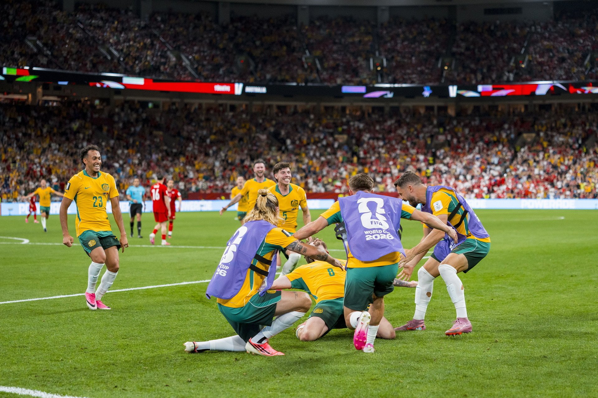 Skrót meczu Australia - Turcja. Kangury ograli faworytów | Gol24