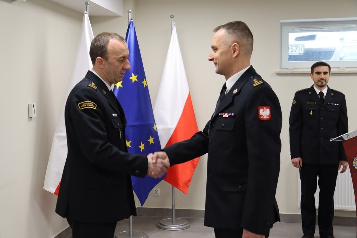 Lubelscy strażacy mają nowego komendanta. To bryg. Paweł Kasperek ...