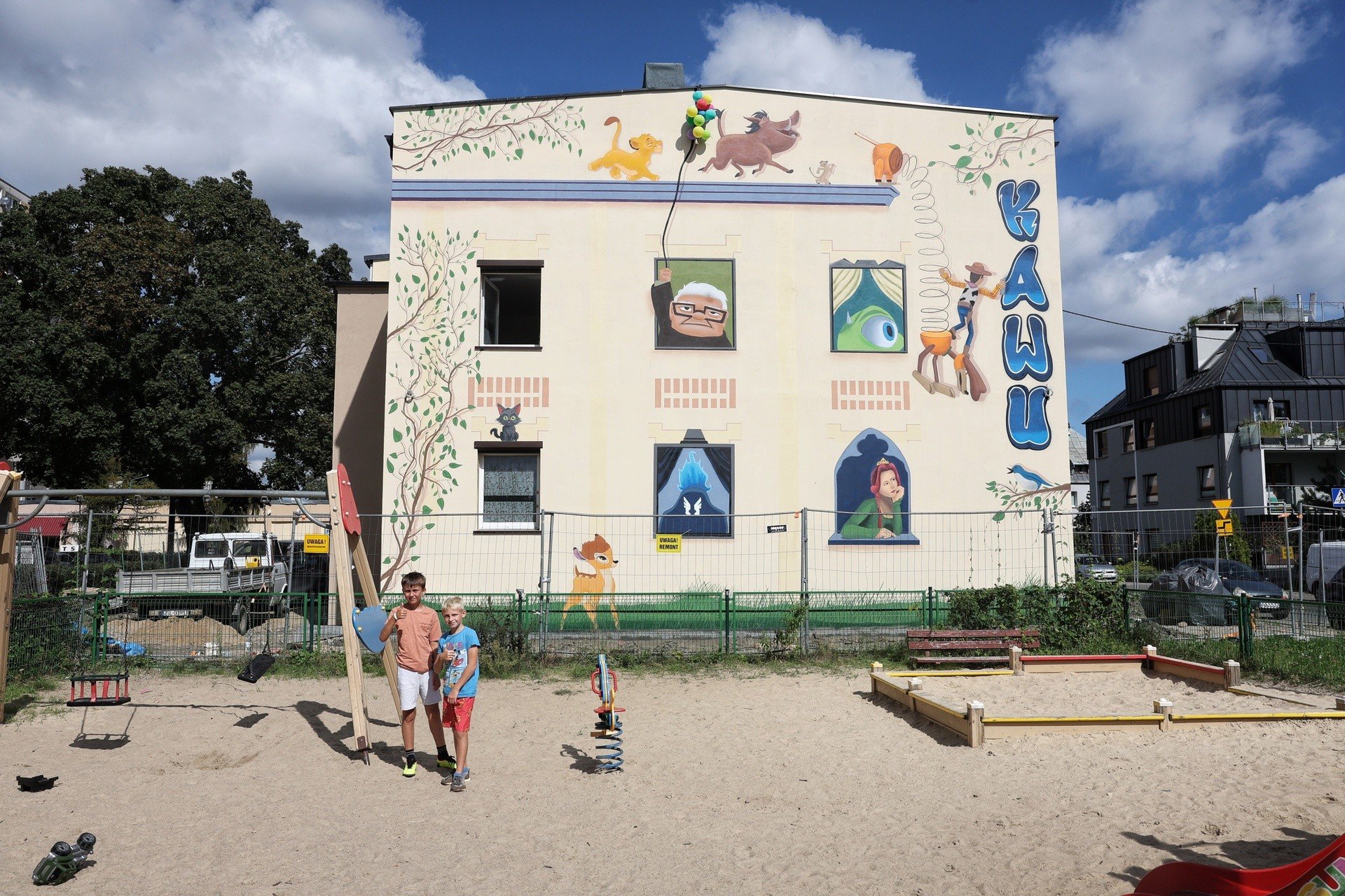 Nowy mural Kawu w Poznaniu robi furorę. Szczególnie wśród najmłodszych ...