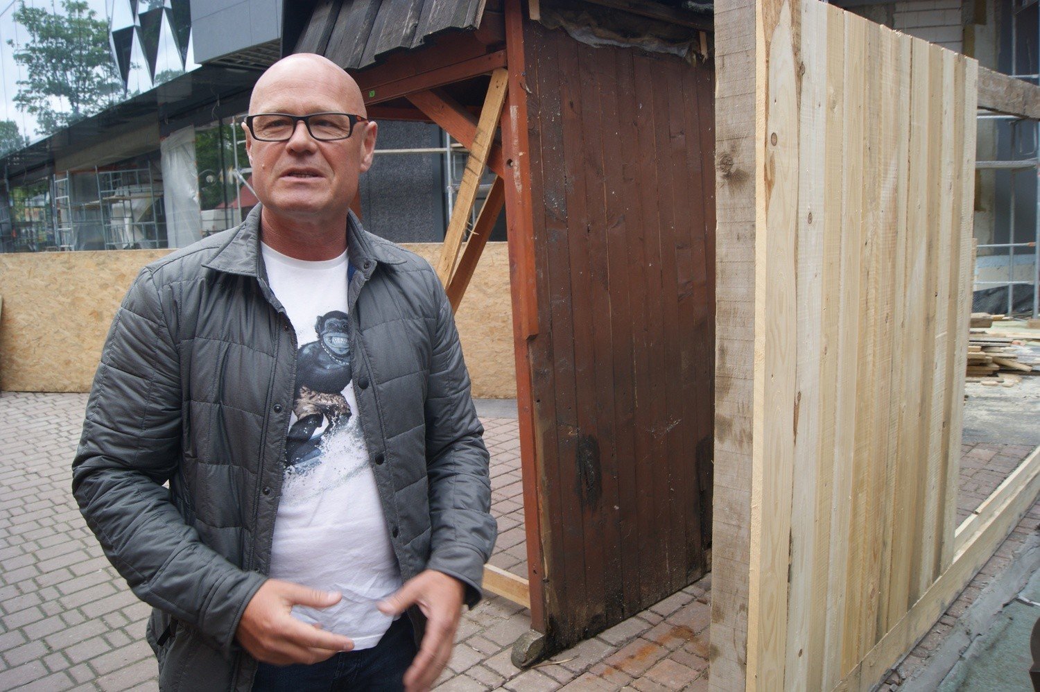 Zakopane: Bisnesmeni Andrzej Stoch i Dariusz Gryniewicz kłócą się przy ...