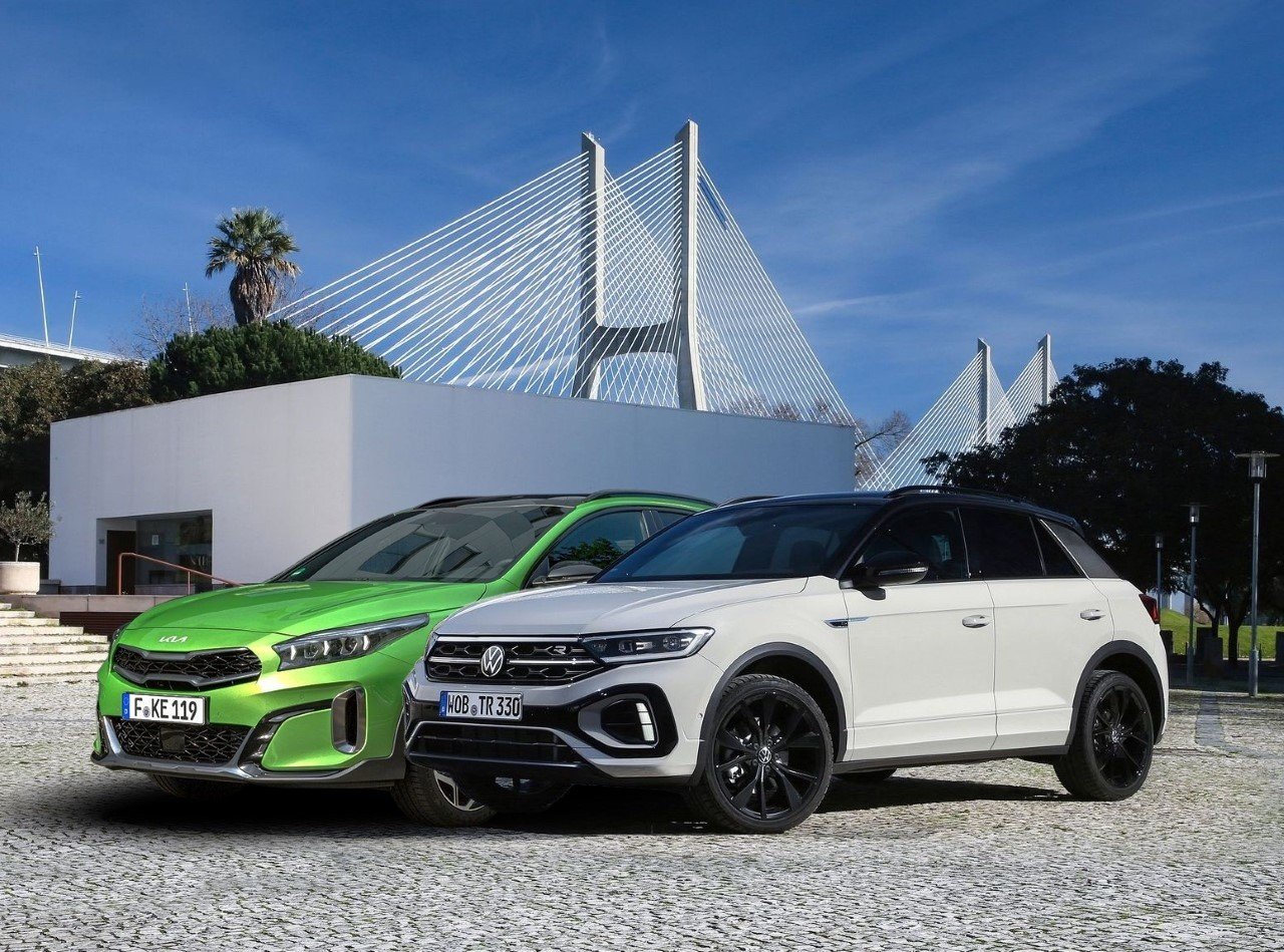 Volkswagen T-Roc 1.5 TSI 150 KM vs Kia XCeed 1.5 T-GDI 160 KM ...