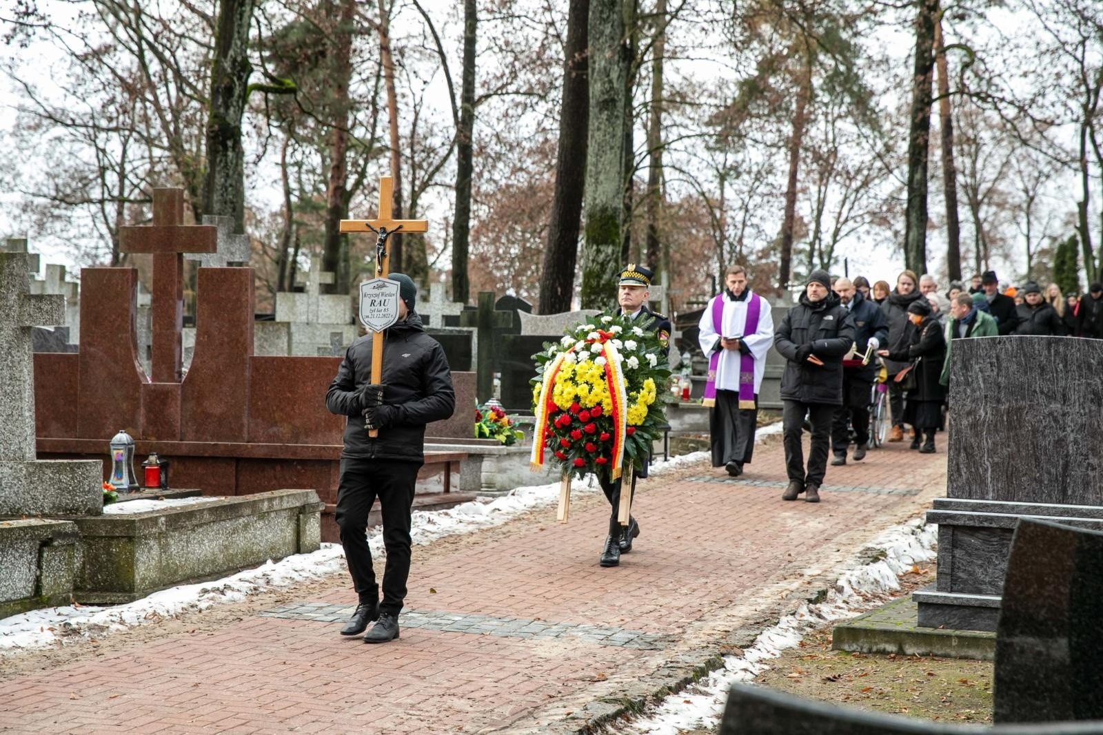Pogrzeb Krzysztofa Raua. Bliscy pożegnali ojca białostockiego ...