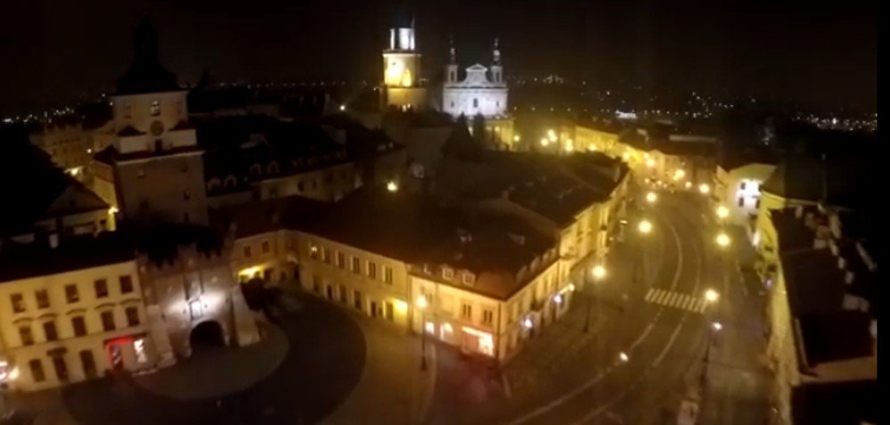 Lublin nocą. Zobacz jak wygląda nasze miasto z drona [WIDEO] | Kurier ...
