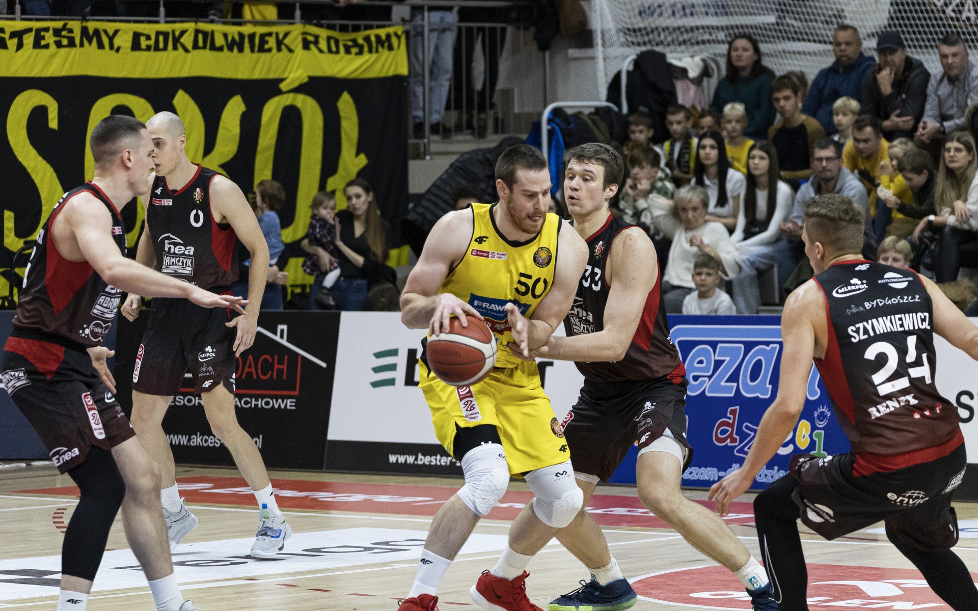 Energa Basket Liga. Adam Kemp, zawodnik Rawlplug Sokoła Łańcut: Łańcut ...