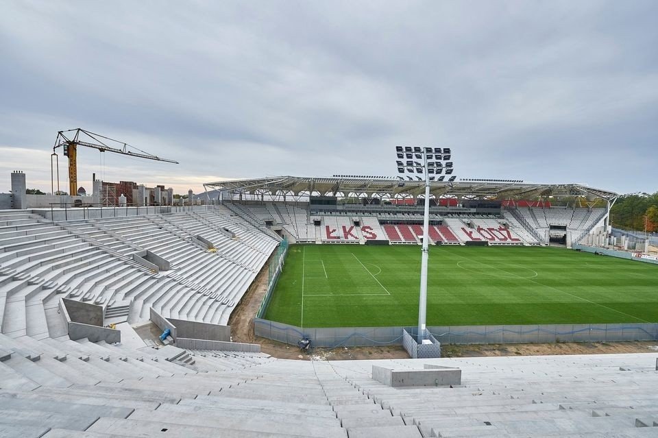 Stadion ŁKS coraz piękniejszy. Będą go Łodzi zazdrościć? Najnowsze ...