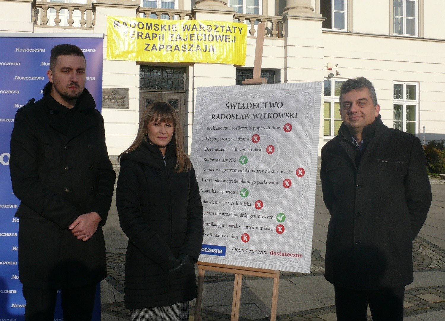 Radomscy działacze .Nowoczesnej Ryszarda Petru atakują prezydenta ...