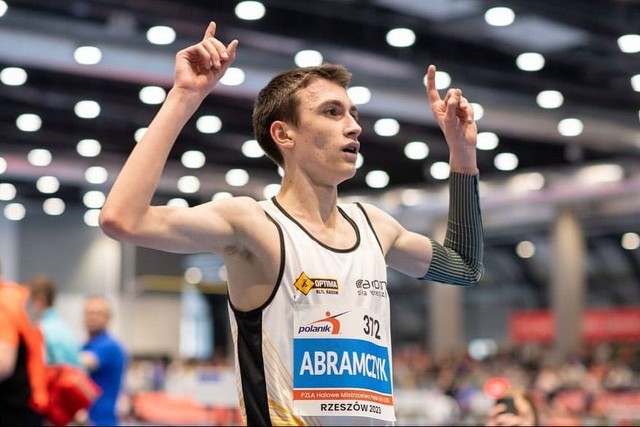 Wiktoria Gadajska, Jakub Abramczyk i Piotr Abramczyk z Optimy Radom ...