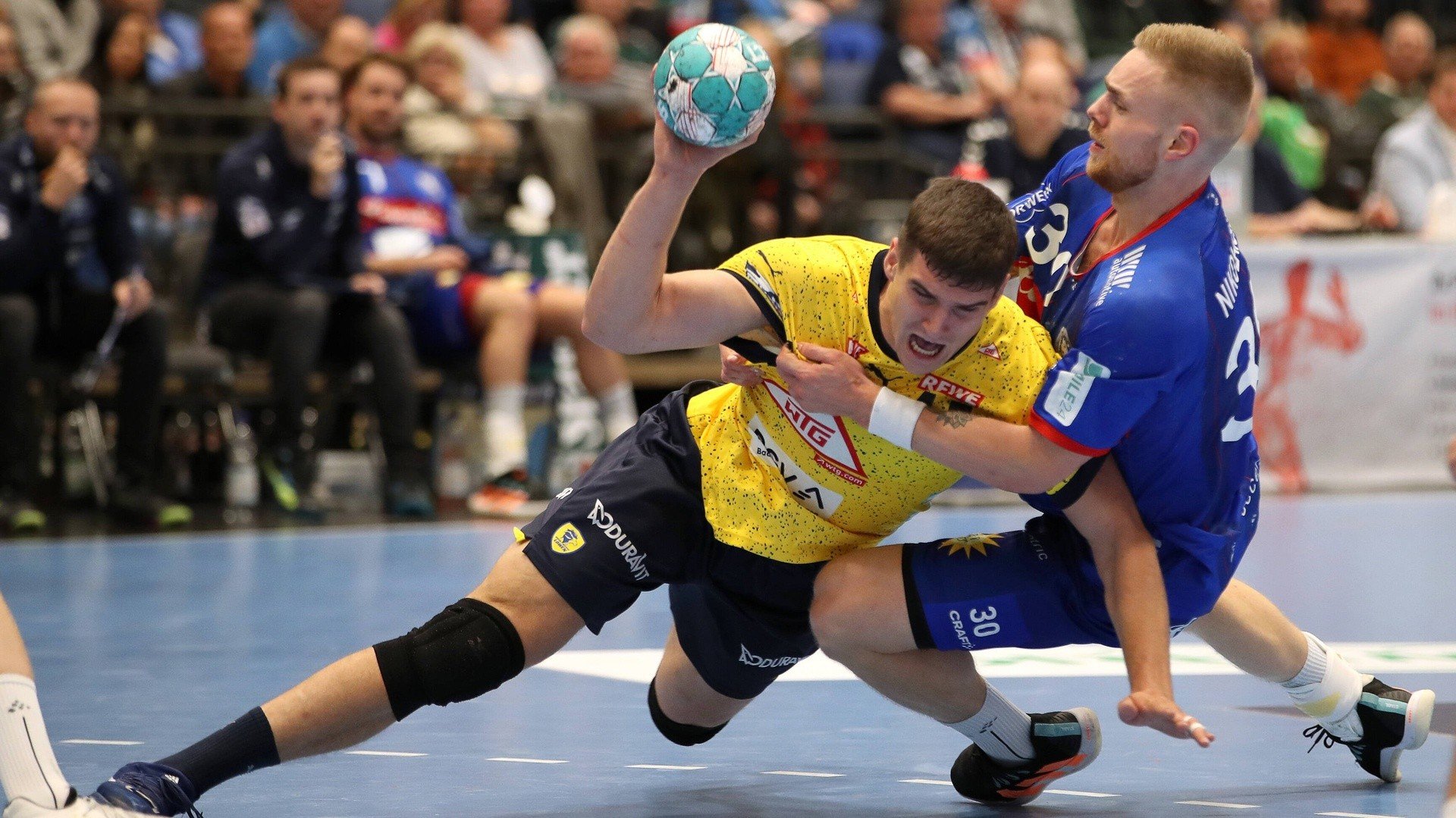 Wypożyczony z Łomży Industrii Kielce Halil Jaganjac poważnie ...