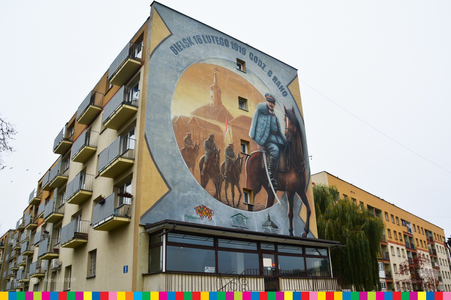 Bielsk Podlaski. Nowy mural upamiętnia odzyskanie niepodległości ...