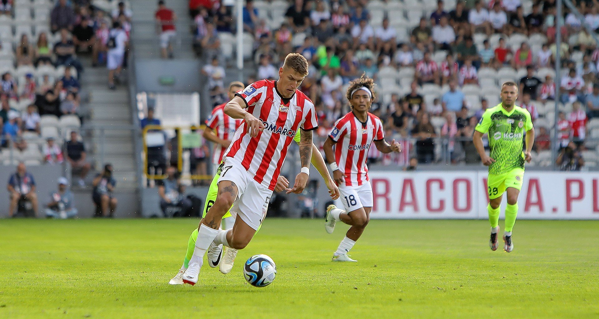 Patryk Makuch, napastnik Cracovii: Jesteśmy zgrani i to jest naszym ...