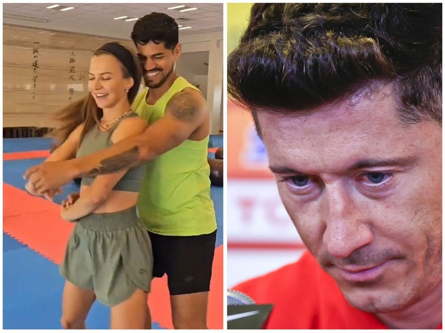 Anna Lewandowska w objęciach przystojnego Hiszpana. Jest komentarz ...