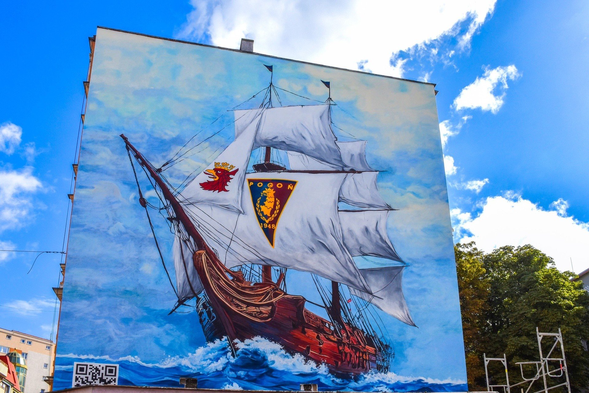 Nowe, piękne murale Pogoni Szczecin. Dzięki głosowaniu kibiców w ...