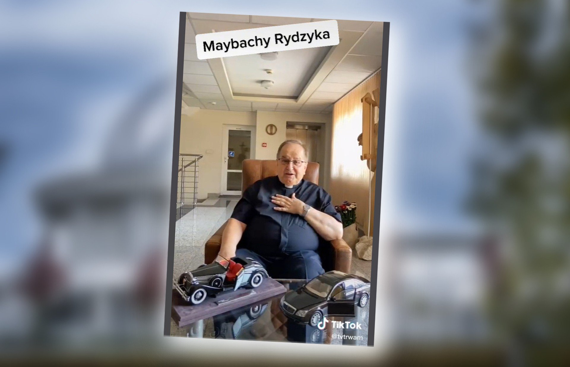 Ojciec Rydzyk i jego maybachy na TikToku. Dyrektor Radia Maryja pokazał ...