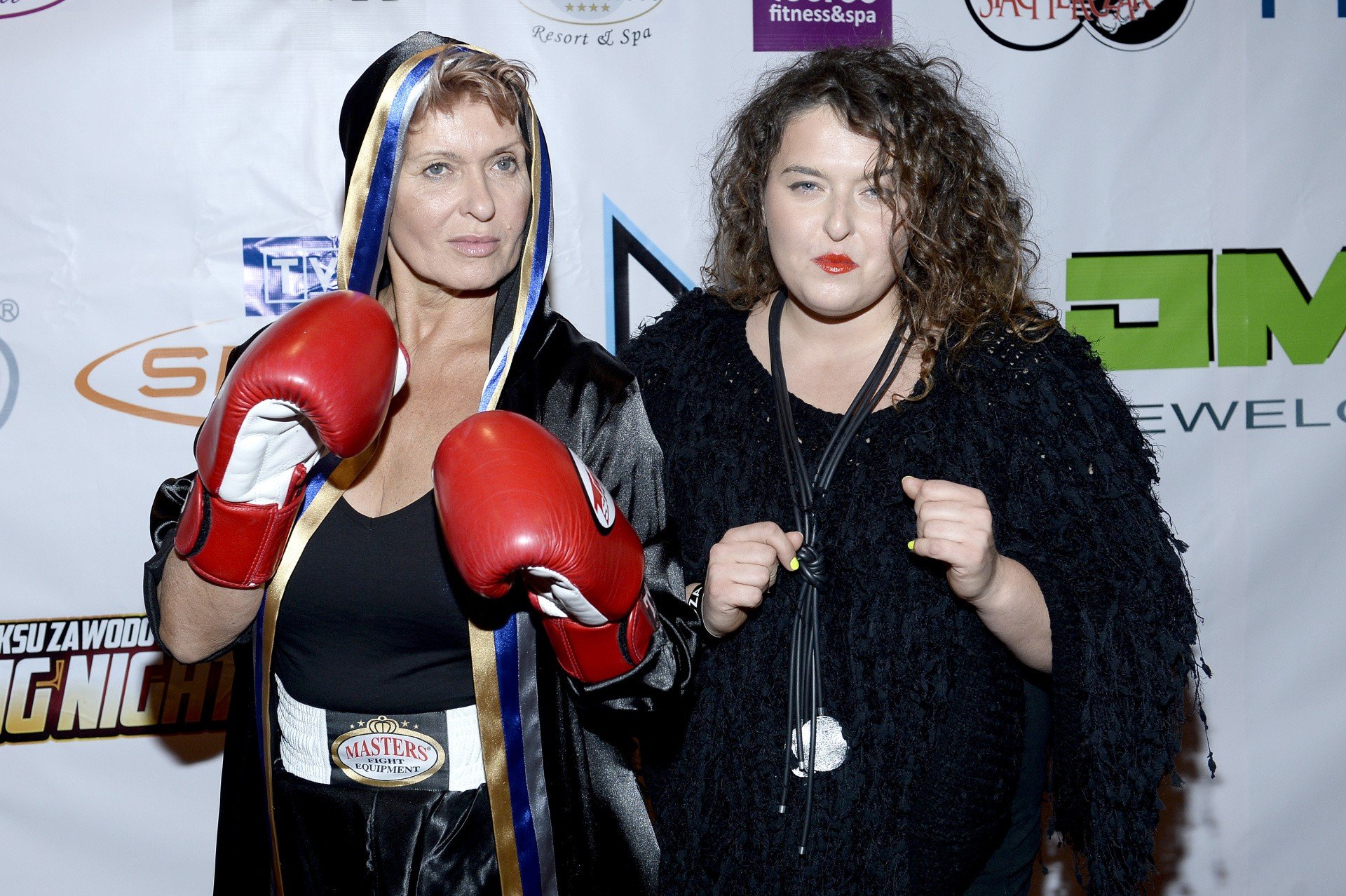 Ewa Kasprzyk i Małgorzata Bernatowicz na Gali Boxing Night 11 Ewa ...