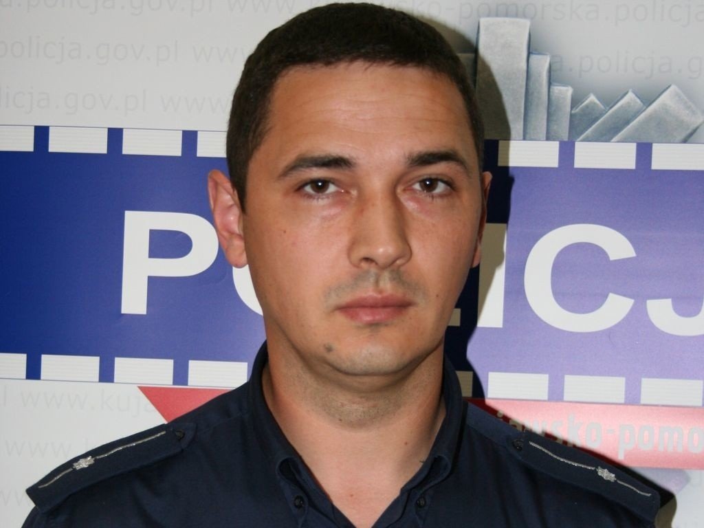 Marcin Swół, dzielnicowy w Dębowej Łące rewir ma w miarę spokojny, ale ...