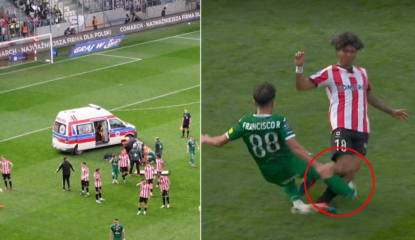 PKO Ekstraklasa. Chico Ramos z Radomiaka z paskudną kontuzją. Noga ...