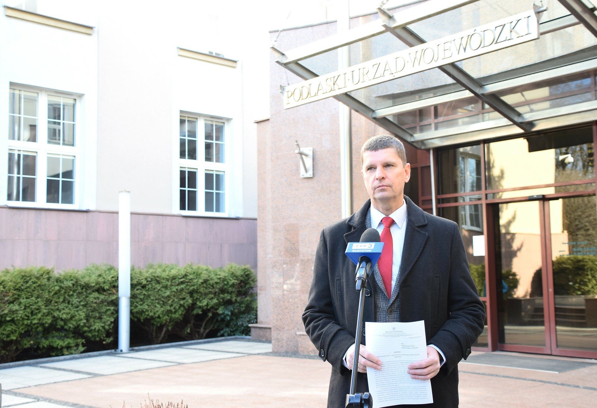 Dariusz Piontkowski złożył do minister klimatu i środowiska ...