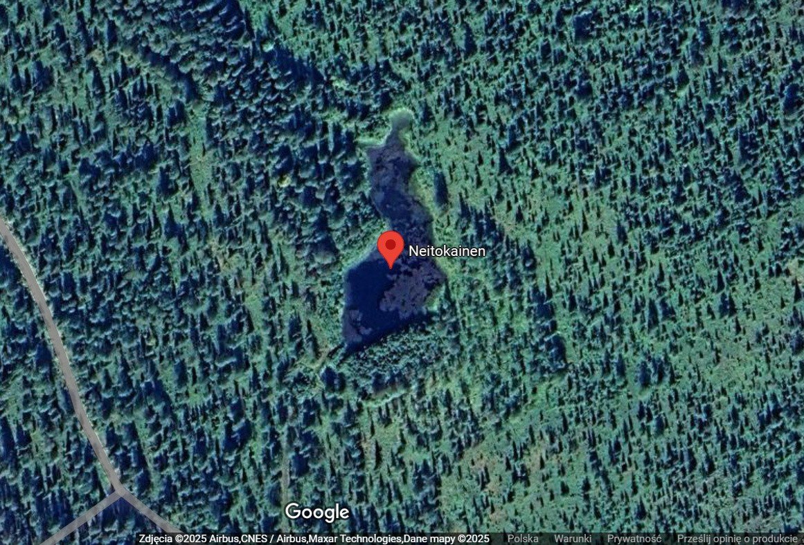 Jezioro Neitokainen ma kształt Finlandii. Jak powstało? Odkryj jedną z ...