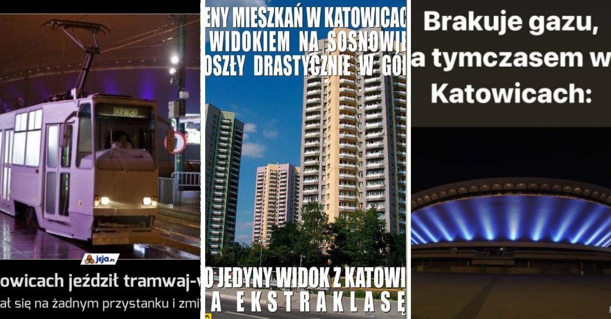 Memy o Katowicach. Z czego śmieją się mieszkańcy Katowic? Ale beka ...