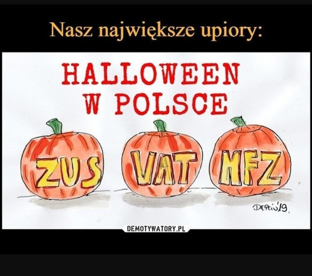 Najlepsze MEMY na Halloween, po prostu strach się bać! Uśmiejecie się ...