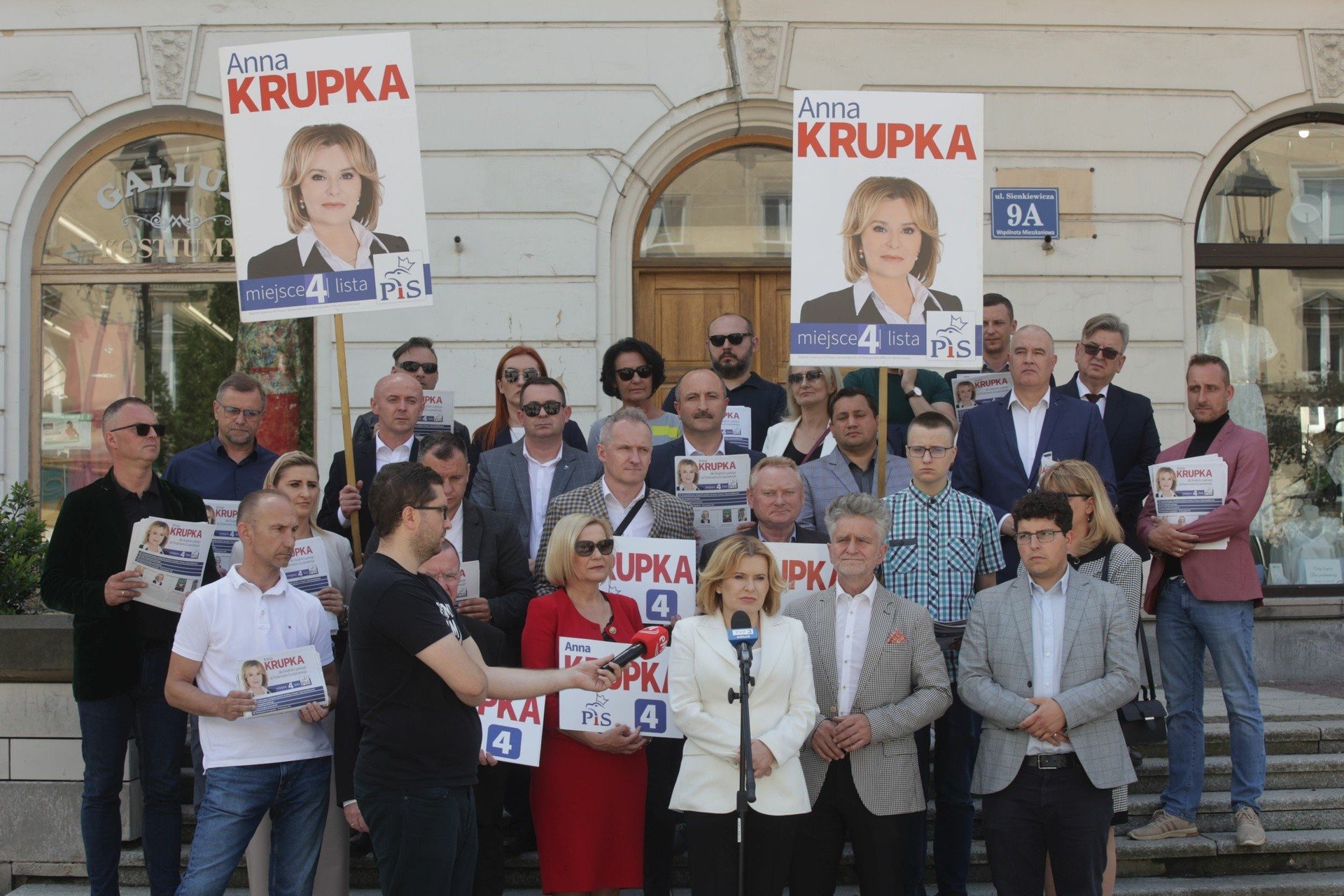 Anna Krupka podsumowała w Kielcach kampanię przed wyborami do ...