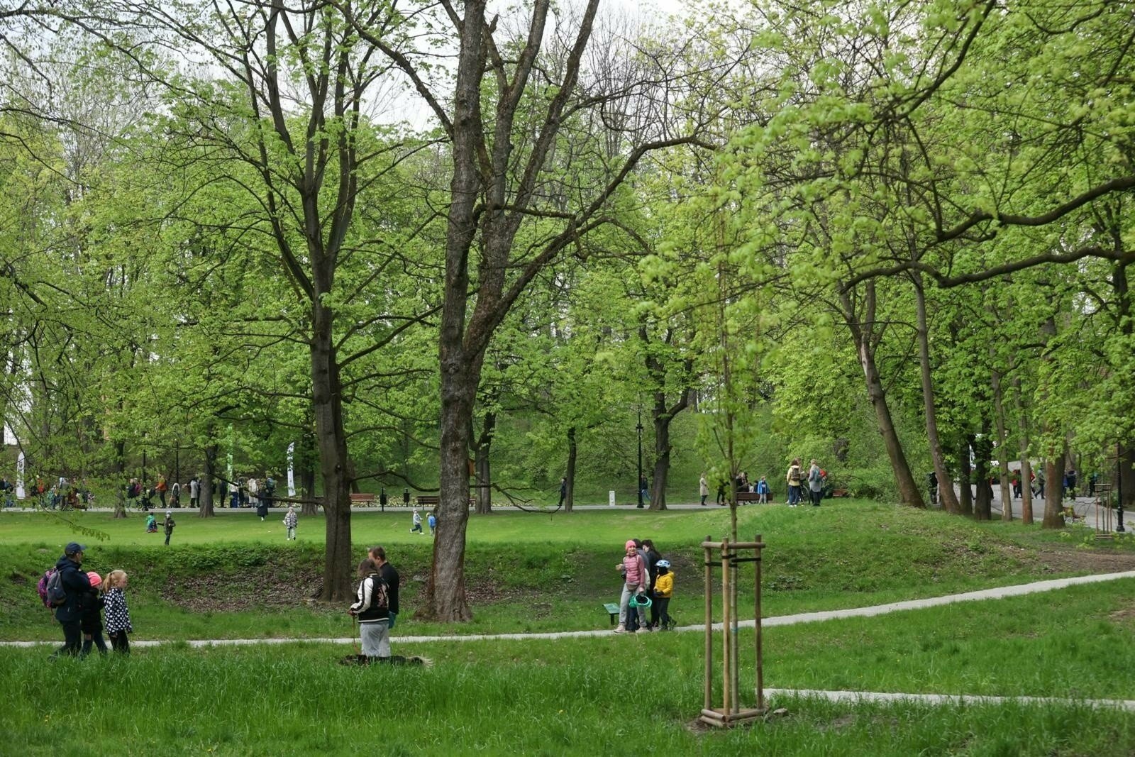 Kraków. 128 lat temu powstał najpiękniejszy krakowski park. Robi ...