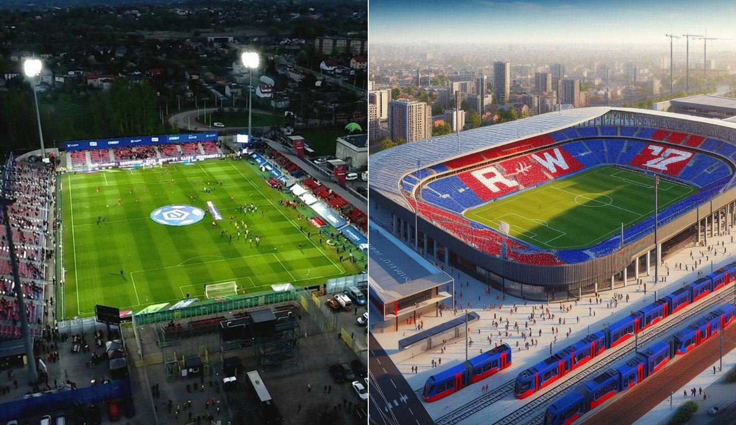 Nowy stadion Rakowa Częstochowa. Projekty wymyśliła sztuczna ...