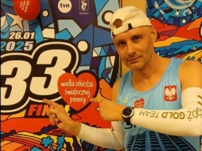 Jarosław Piechota pobiegł dla Wielkiej Orkiestry Świątecznej Pomocy ...