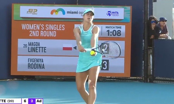 Miami Open. Pewne zwycięstwo Magdy Linette i awans do trzeciej rundy ...