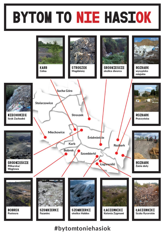 Powstała mapa śmieci w Bytomiu. Stworzyli ją mieszkańcy | Bytom Nasze ...