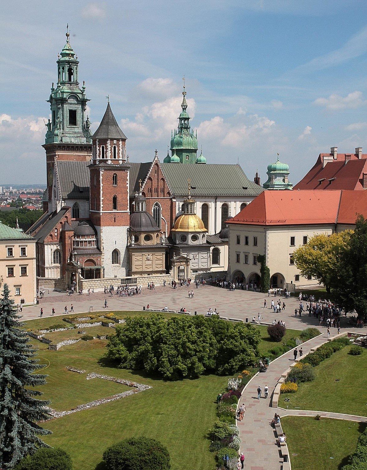 Baszta Sandomierska. Niezwykła panorama Krakowa [ZDJĘCIA] | Kraków ...