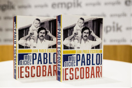 Juan Pablo Escobar przyjechał do Warszawy. Promował książkę o swoim ...