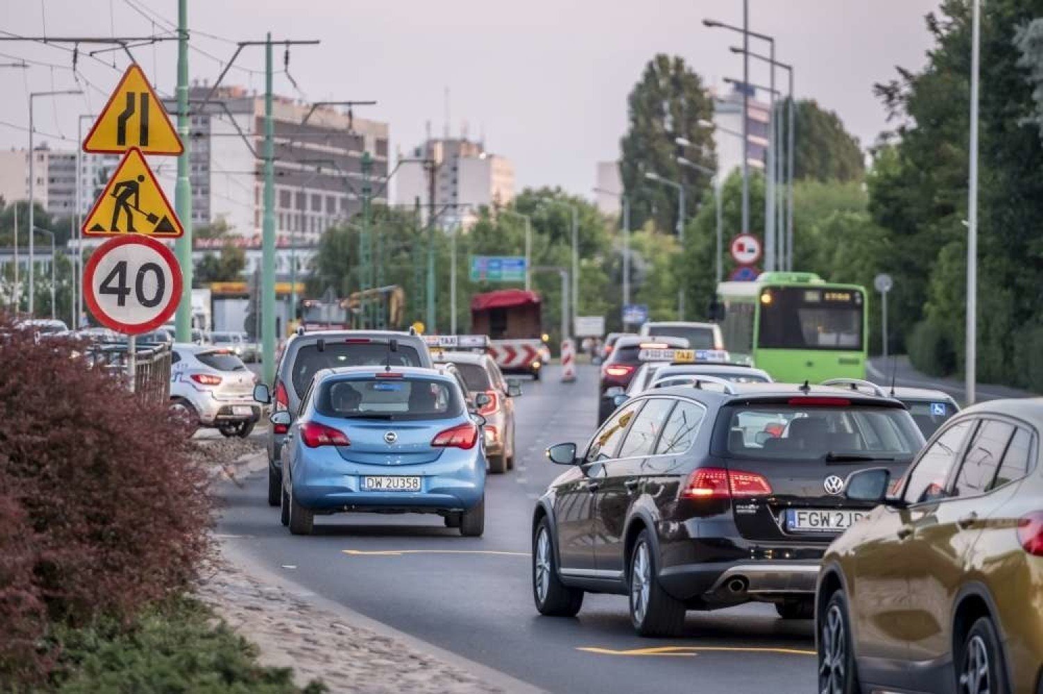 Rondo Śródka w Poznaniu: Trwa remont torowiska. Zmiana organizacji ...